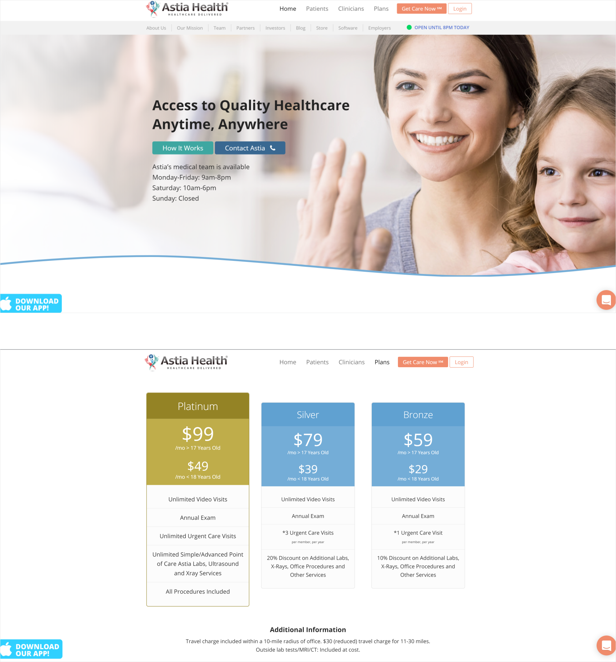 Working with Astia Health | The Areli Group | | Design, Development ...