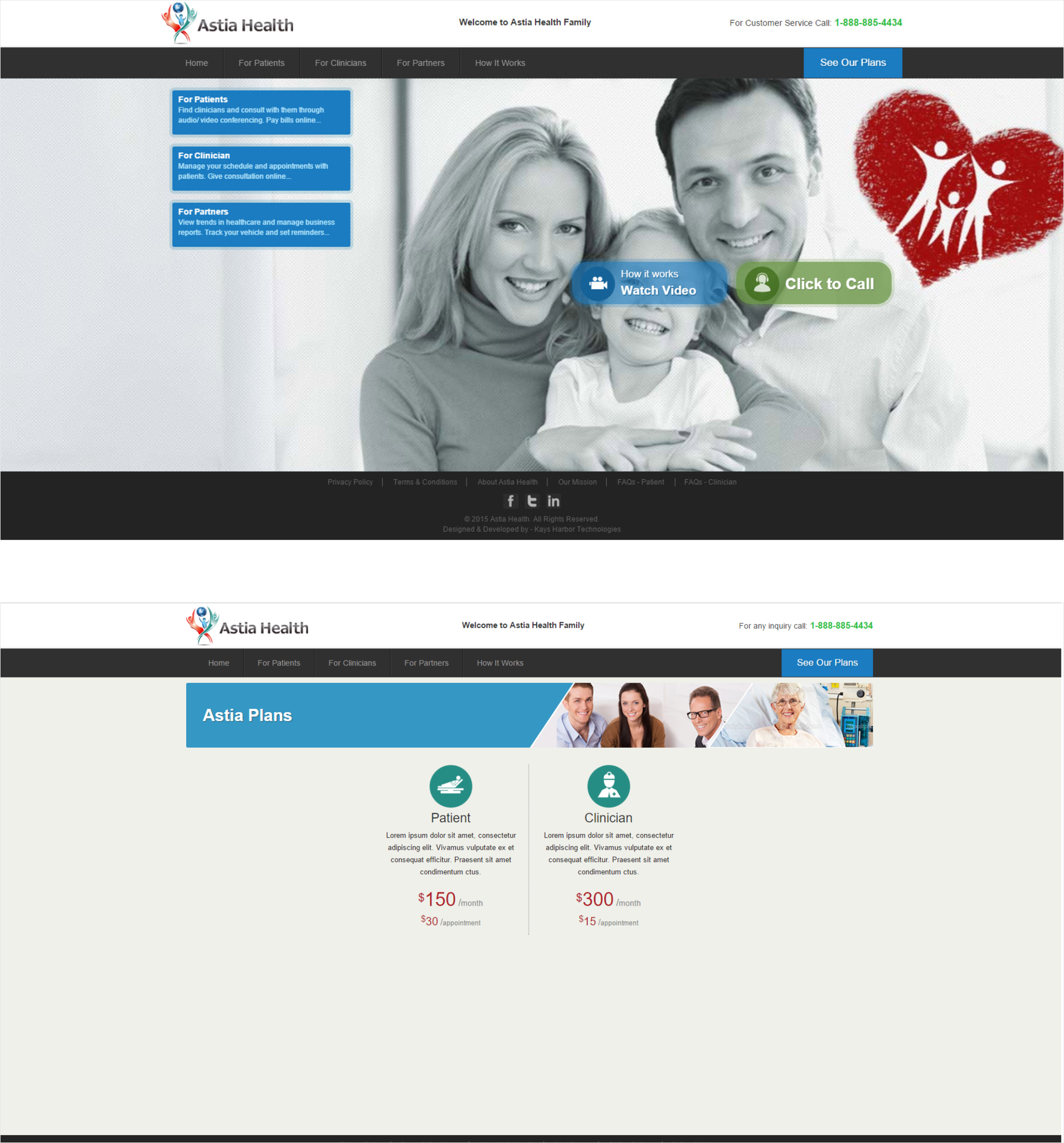 Working with Astia Health | The Areli Group | | Design, Development ...