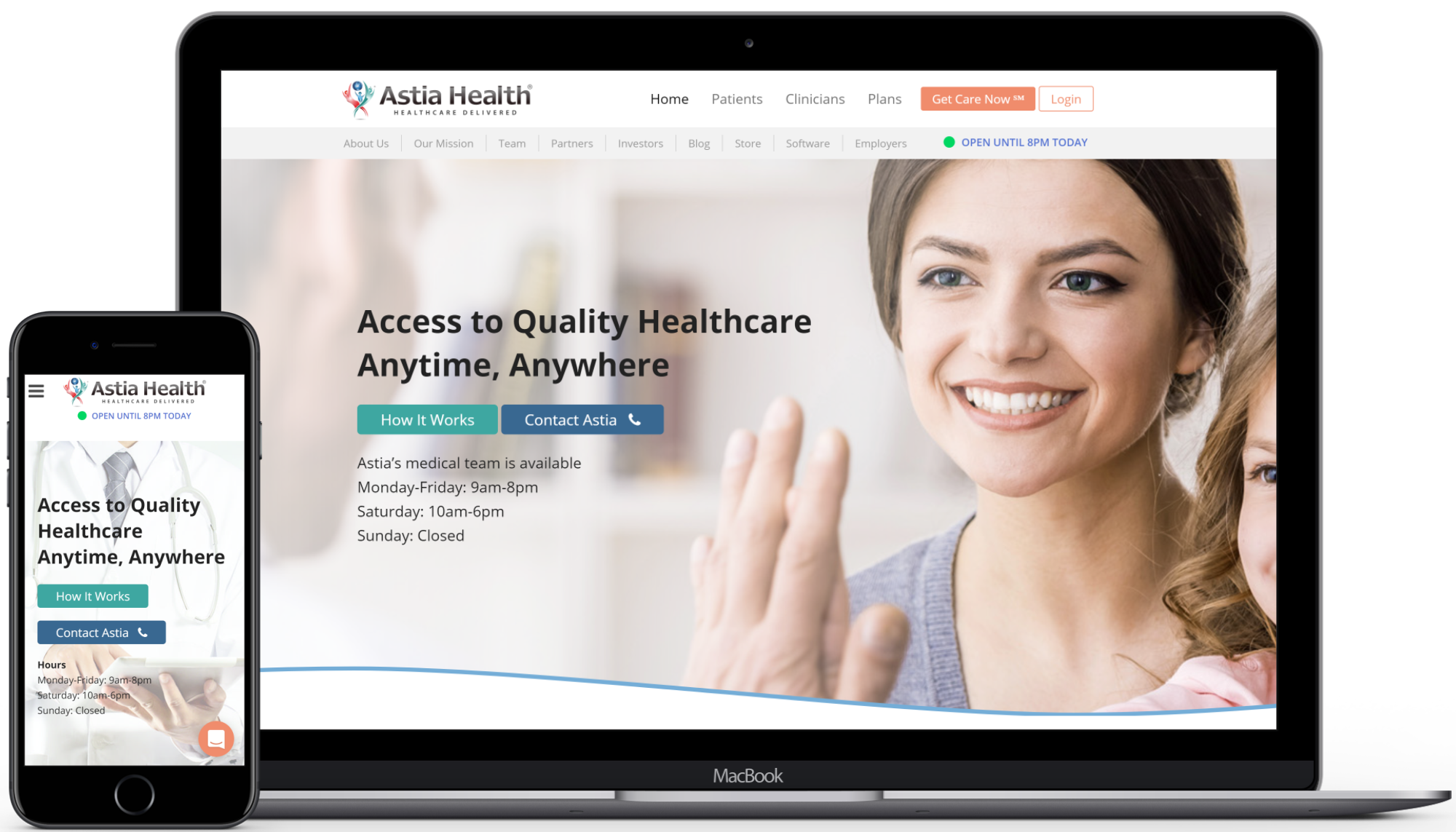 Working with Astia Health | The Areli Group | | Design, Development ...